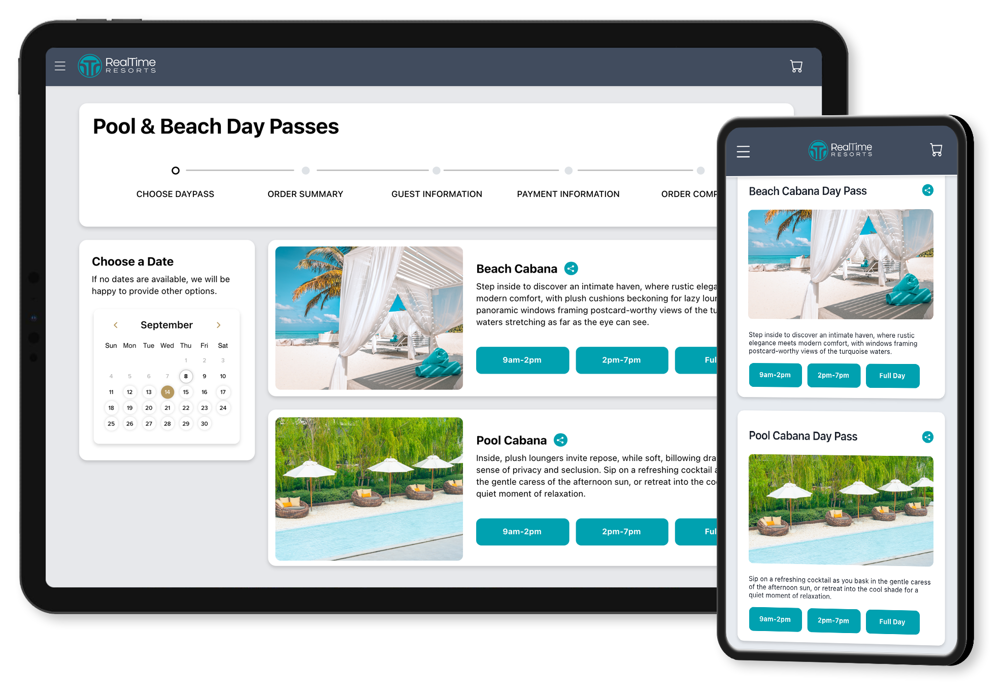Day Pass - RealTime Reservation