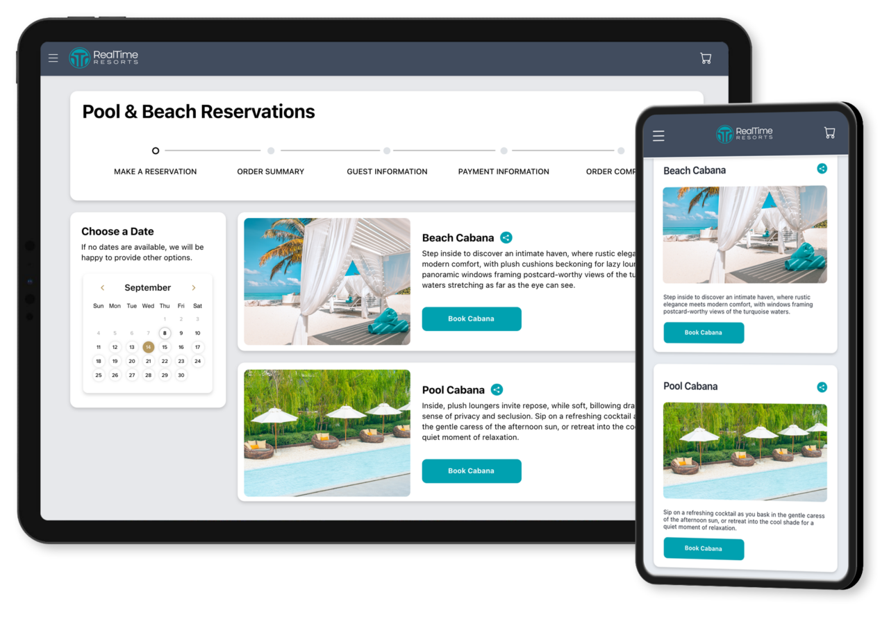 Beach and Poolside Reservation Platform for Resorts & Hotels - RealTime ...